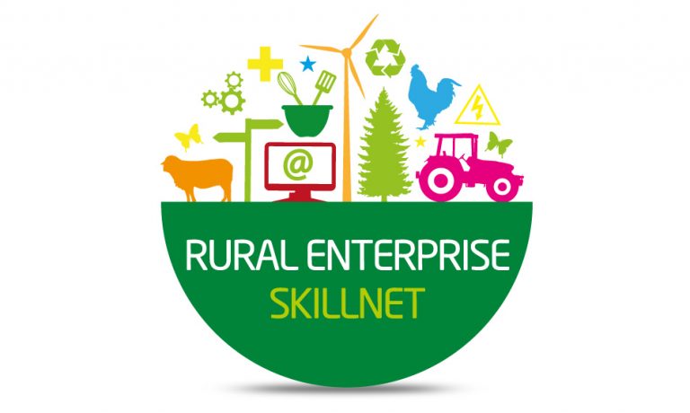Rural Enterprise Skill Net - Logo Design - Darragh Kerrigan Creative